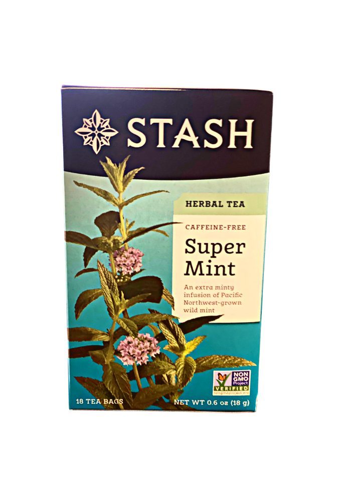 Super Mint Decaf Herbal Tea - STASH - Blue Mountain Water