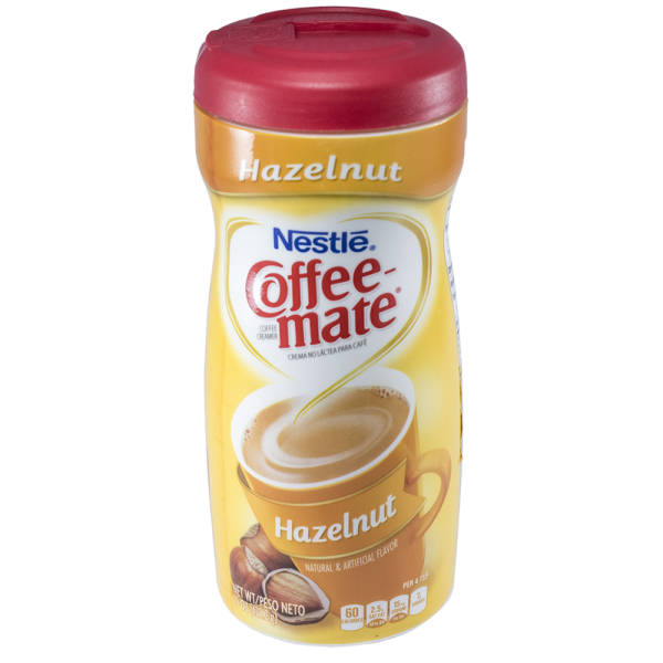 Coffee-Mate Hazelnut Powder Coffee Creamer 15 oz - Blue Mountain Water
