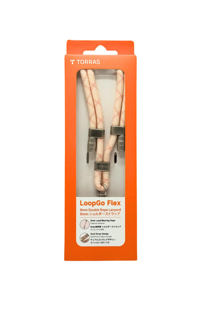 Torras LoopGo Flex Phone Crossbody Lanyard, 8mm Load Bearing Dual Strap Design, Anti-theft ...